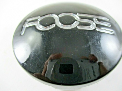 FOOSE BLACK/ SILVER CUSTOM WHEEEL CENTER CAP* #M-742/ 7810-15 (FOR 1 ...