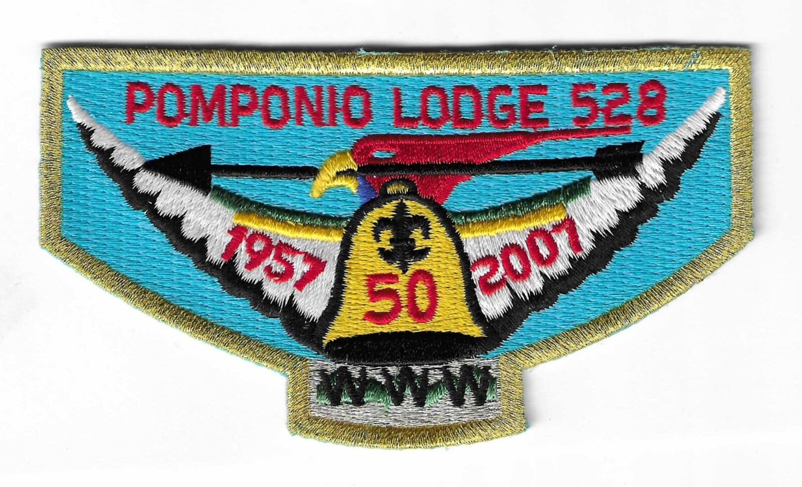 BSA OA LODGE 528 POMPONIO 2007 50TH ANN MINT FLAP | eBay