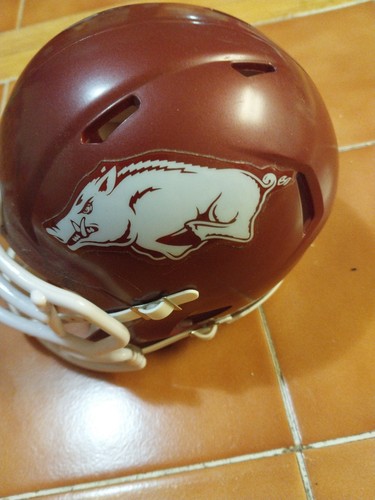 Arkansas Razorbacks Riddell Speed Mini Football Helmet | eBay