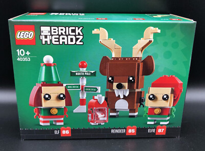 NEU&OVP!! LEGO 40353 BrickHeadz Rentier und Elfen, tolles ...