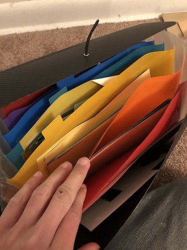 Color Aid Paper 9x6 Some Sheets Missing Sorted Portfolio Included For ...