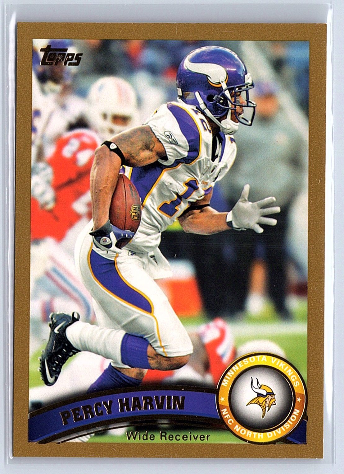 2011 Topps #75 Percy Harvin Gold /2011 Gold Excellent | eBay