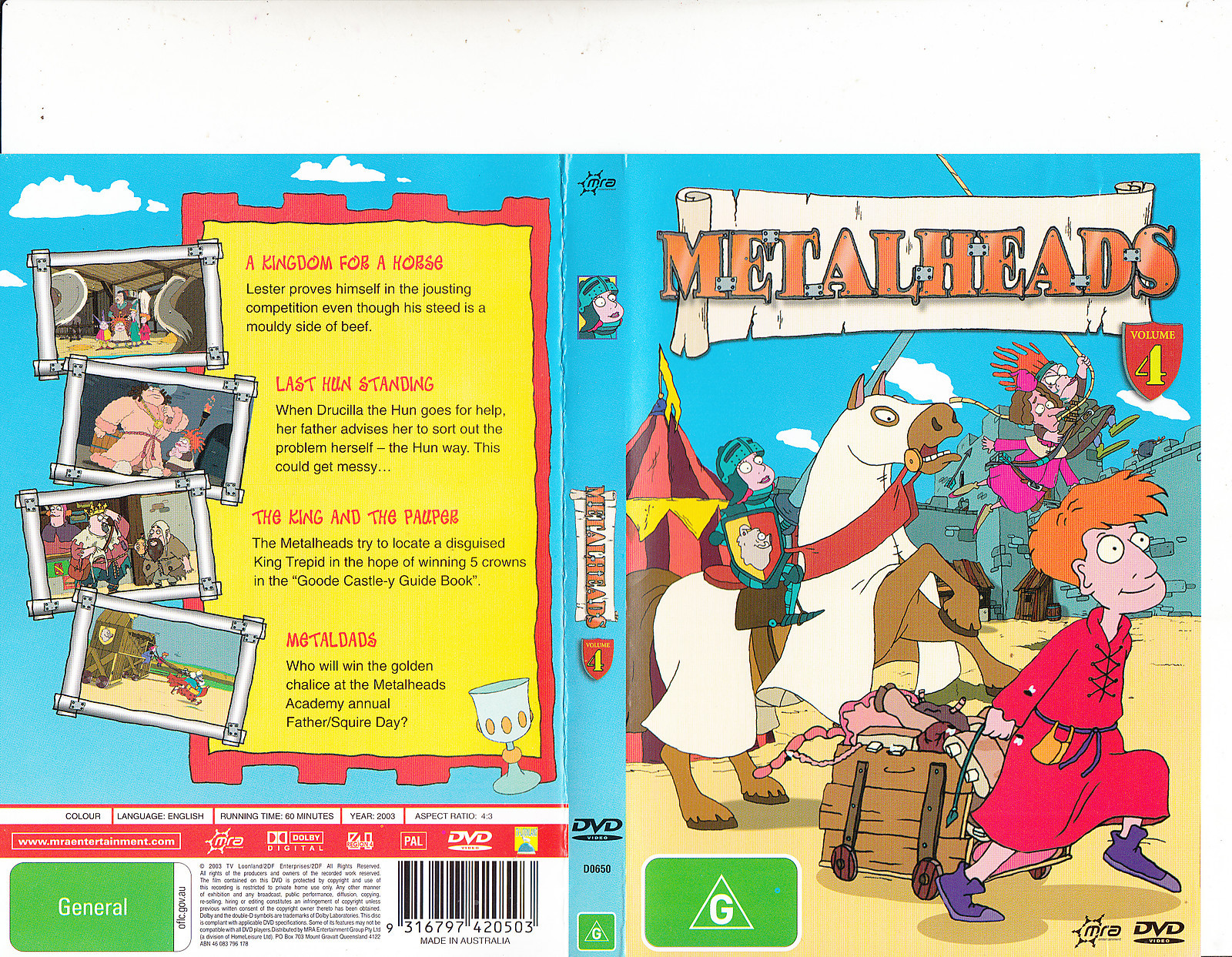 Metalheads-Vol 4-2003-Animated-Metalheads-DVD | eBay
