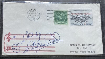 VTG Gardner Read Autograph (American Composer, 1913-2005), 1969/ Music ...