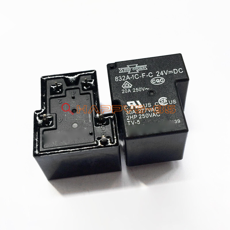 ONE Used SONG CHUAN 832A-1C-F-C 24VDC Relay | eBay