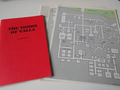 D&D Tombs of Valla Jon Scott Clegg World of Dyon 1980! | eBay