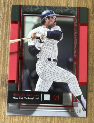 2024 Topps Museum Collection Reggie Jackson New York Yankees Red #87 8/ ...