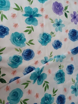 Huntington Home Tablecloth 60 in x 100 in Oblong Floral White, Pnk ...