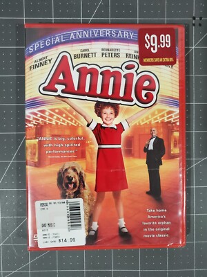 Annie 1982 musical PG movie, DVD, Aileen Quinn, Albert Finney, Carol ...