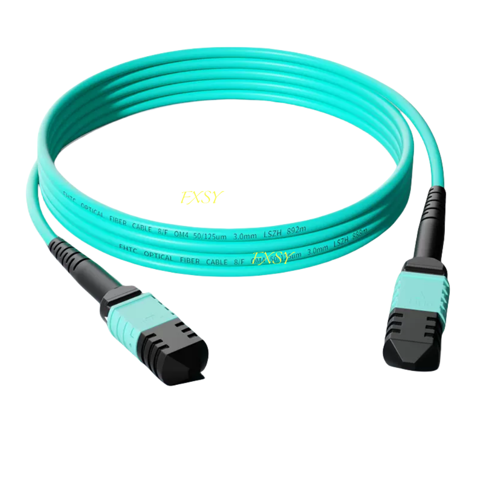 MPO(F) To MPO(F) Fiber Optic Patch Cord 8F 12F Polarity A Pre ...