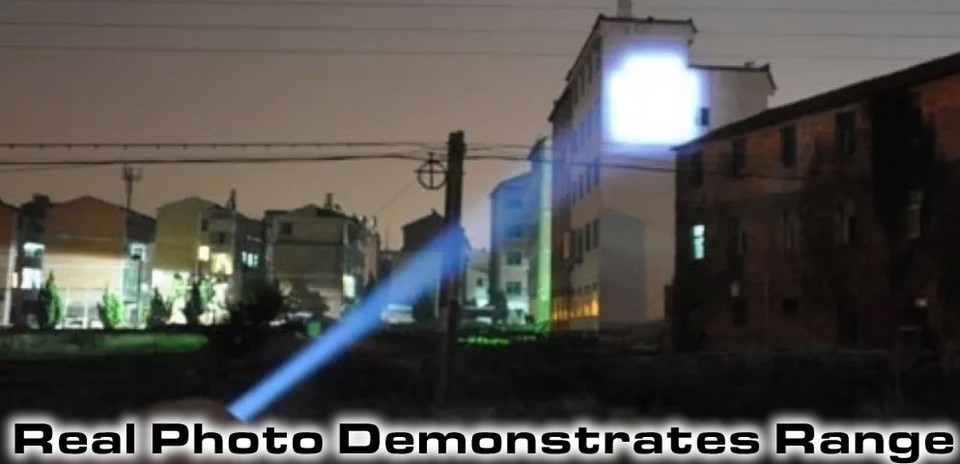 5 Mode REACTOR EXTREME G700 Tactical Flashlight LED Blind Attackers ...