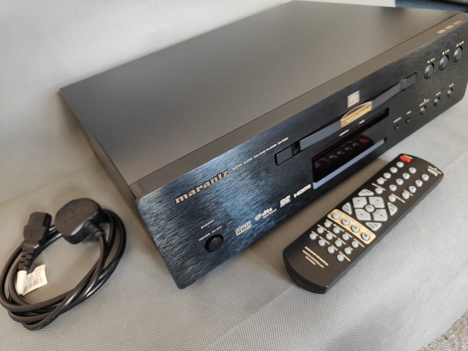 Marantz DV7001 SACD / CD / DVD-A / CD Player + Remote, Black ...