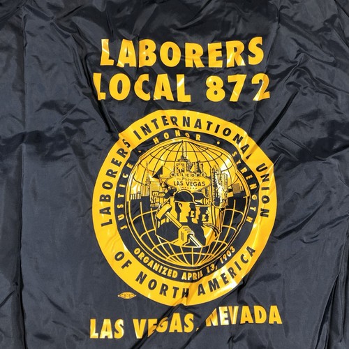 Vintage Laborer’s Local Union Las Vegas Coach Snap Jacket Size 2XL | eBay