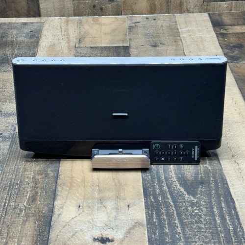 Sony RDP-XF300iPN Speaker Dock iPod iPhone Bluetooth FM Radio w/ Remote ...