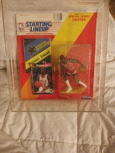 1992 Michael Jordan Starting Lineup Figure, Card & Poster Factory ...