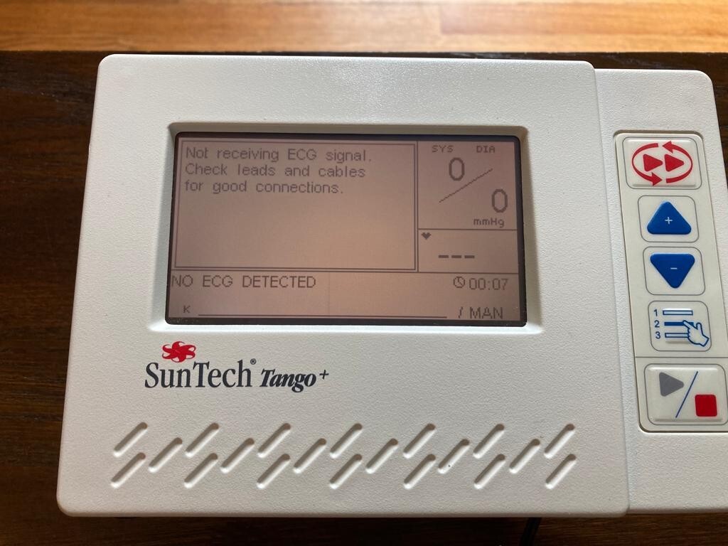 SUNTECH TANGO PATIENT STRESS BP BLOOD PRESSURE MONITOR With all ...