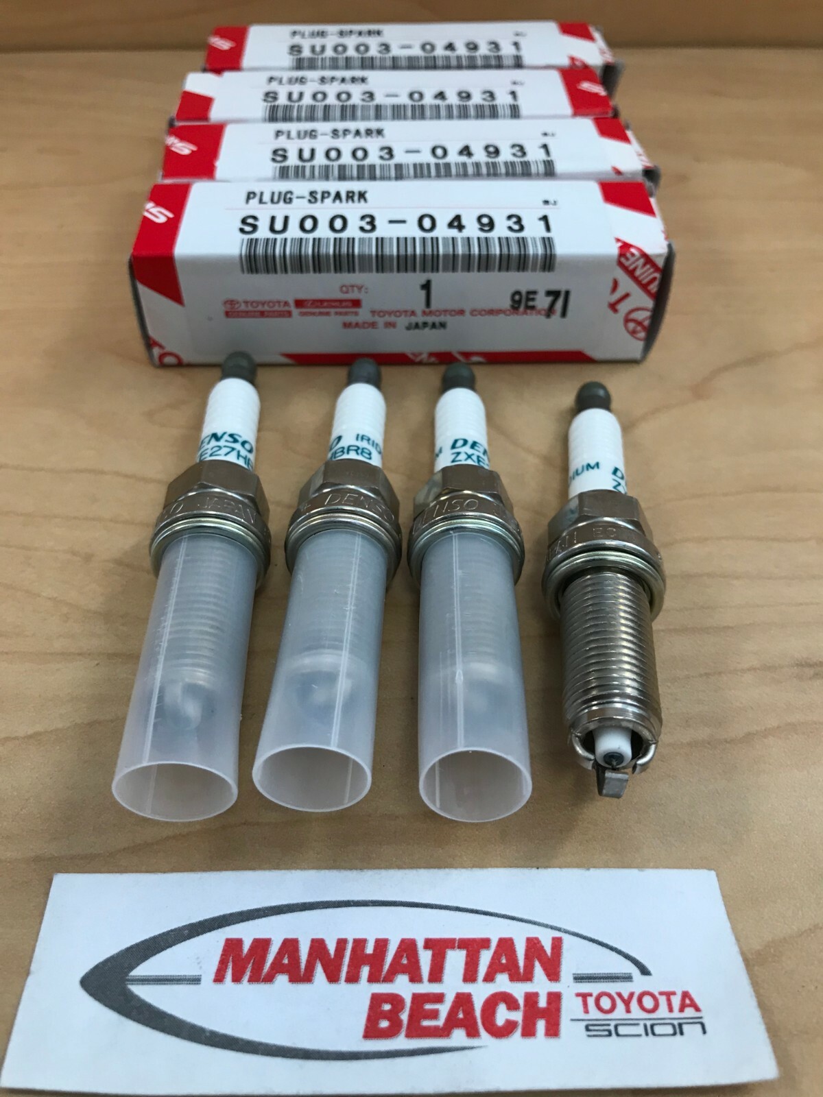 13-16 FR-S 17-20 TOYOTA 86 2.0L Spark Plugs Set of 4, SU003-04931 | eBay