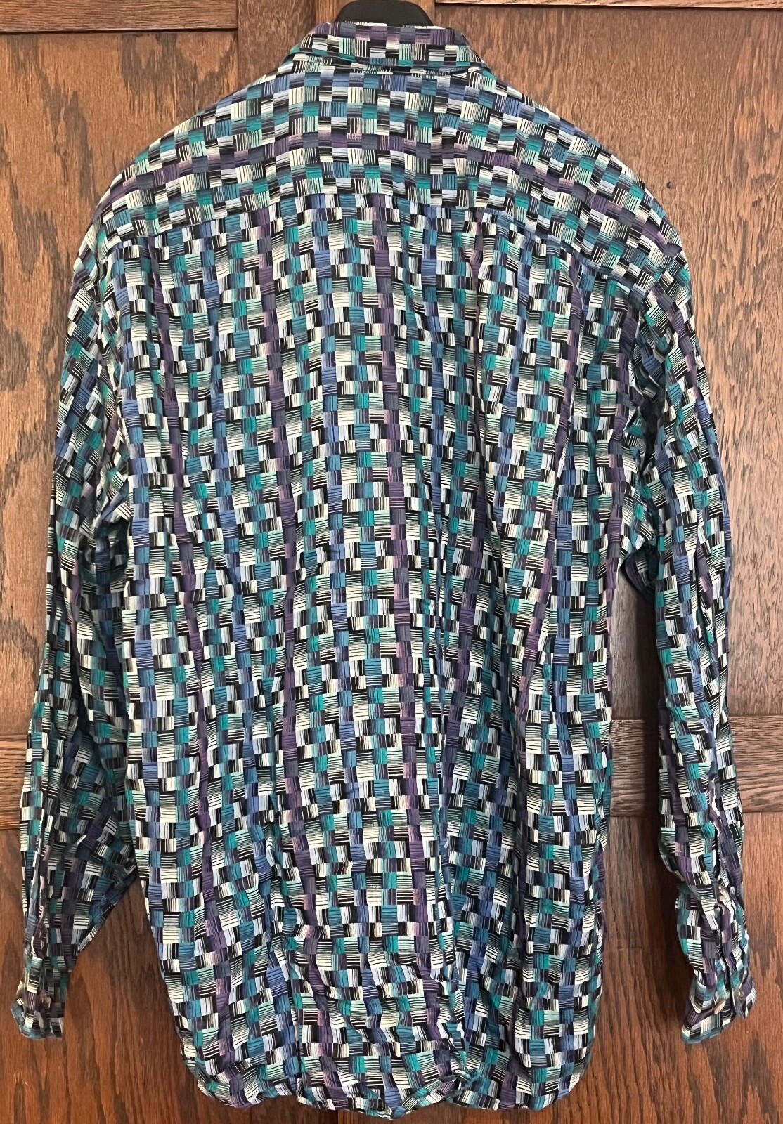 Beautiful Jhane Barnes Vintage Men's Button-up, Long Sleeve Shirt | eBay