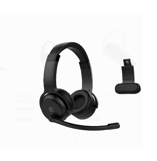 Rand McNally Cleardryve 50 Bluetooth 2-in-1 Wireless Headphones - Black for sale online | eBay