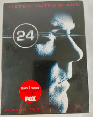 24 - Season 2 (DVD, 2003, 7-Disc Set) Brand New in Packaging #18103 | eBay