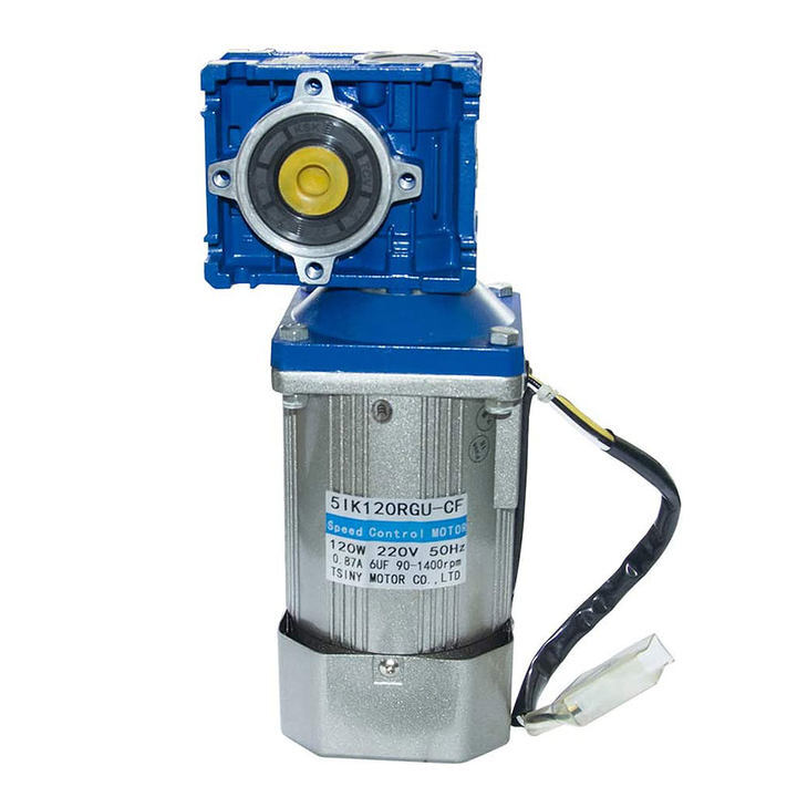 DIY Worm Gear Reducer Gearbox Speed Reduction AC 110V/220V with Speed ...