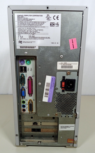 Compaq Presario 7360 Series CM0204 Desktop Computer Tower Retro Case | eBay