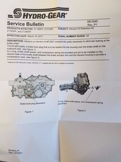 Hydro-Gear 72827 Plug Bracket Kit for sale online | eBay