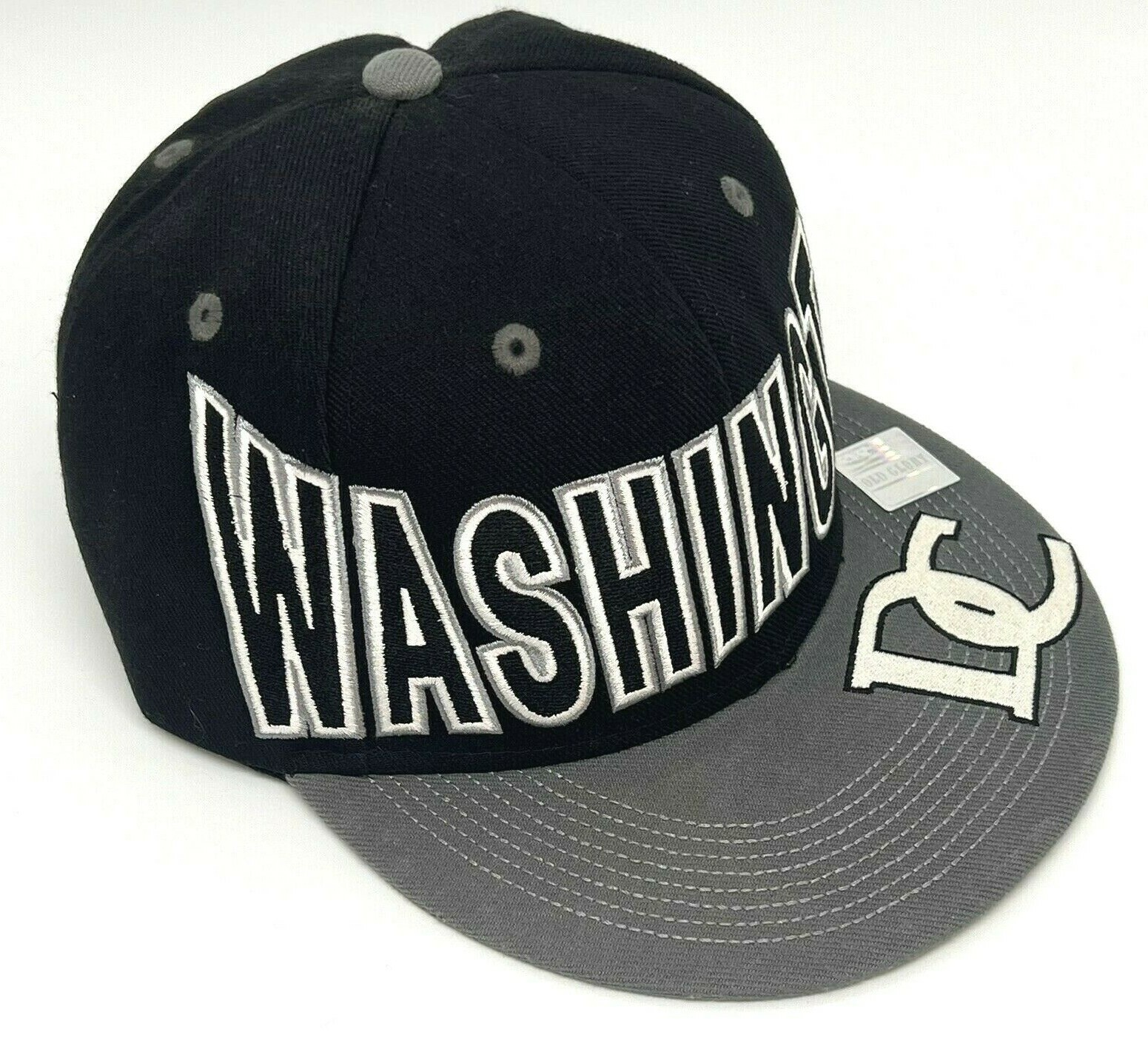 New Washington DC Hat Old Glory Original Snapback Baseball Cap Black ...