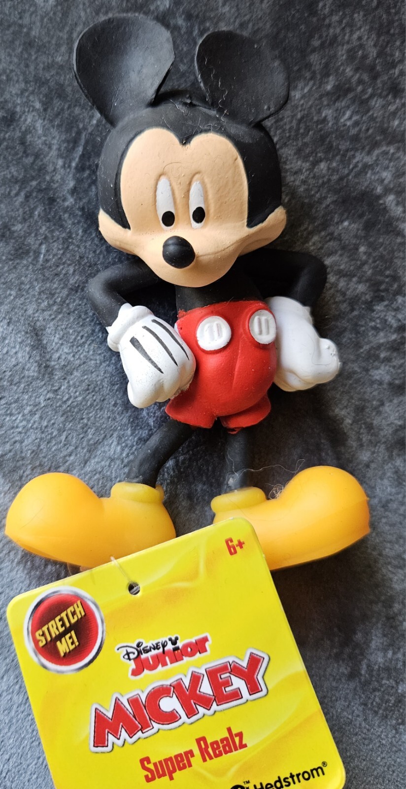 DISNEY MICKEY MOUSE Stretchable Stretch Squish Toys Super Realz | eBay
