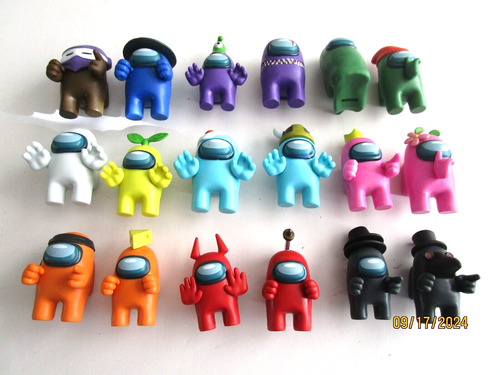 Among Us Complete Set of 18 Mystery Mini Figures Toikido New | eBay