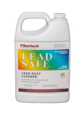 Fiberlock Lead Safe Dust Cleaner 1 Gallon Concentrate Makes 30 Gal | eBay