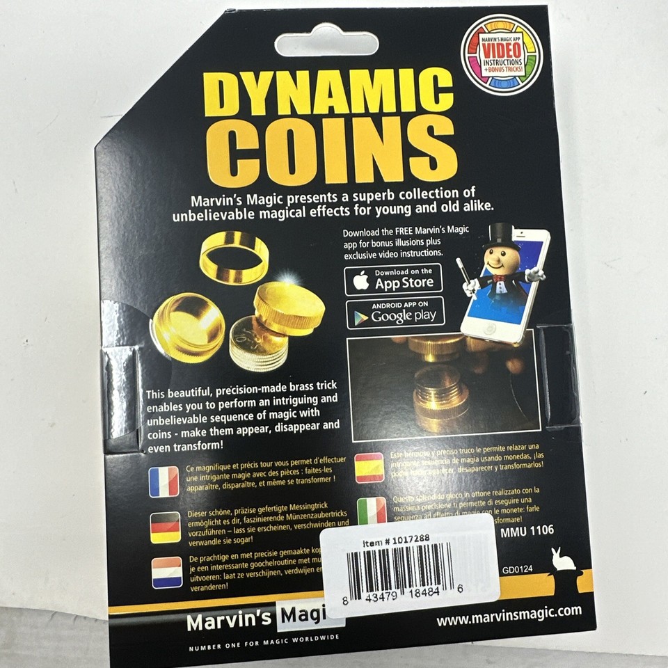 Marvin's Magic - The Dynamic Coins Amazing Trick Set | eBay