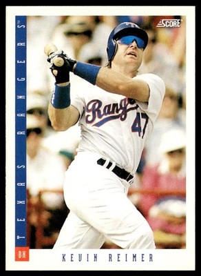 1993 Score Kevin Reimer Texas Rangers #628 | eBay