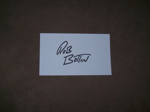 Rob Bottin Hand Signed Autographed Paper Card - Horror Movie Make-Up ...