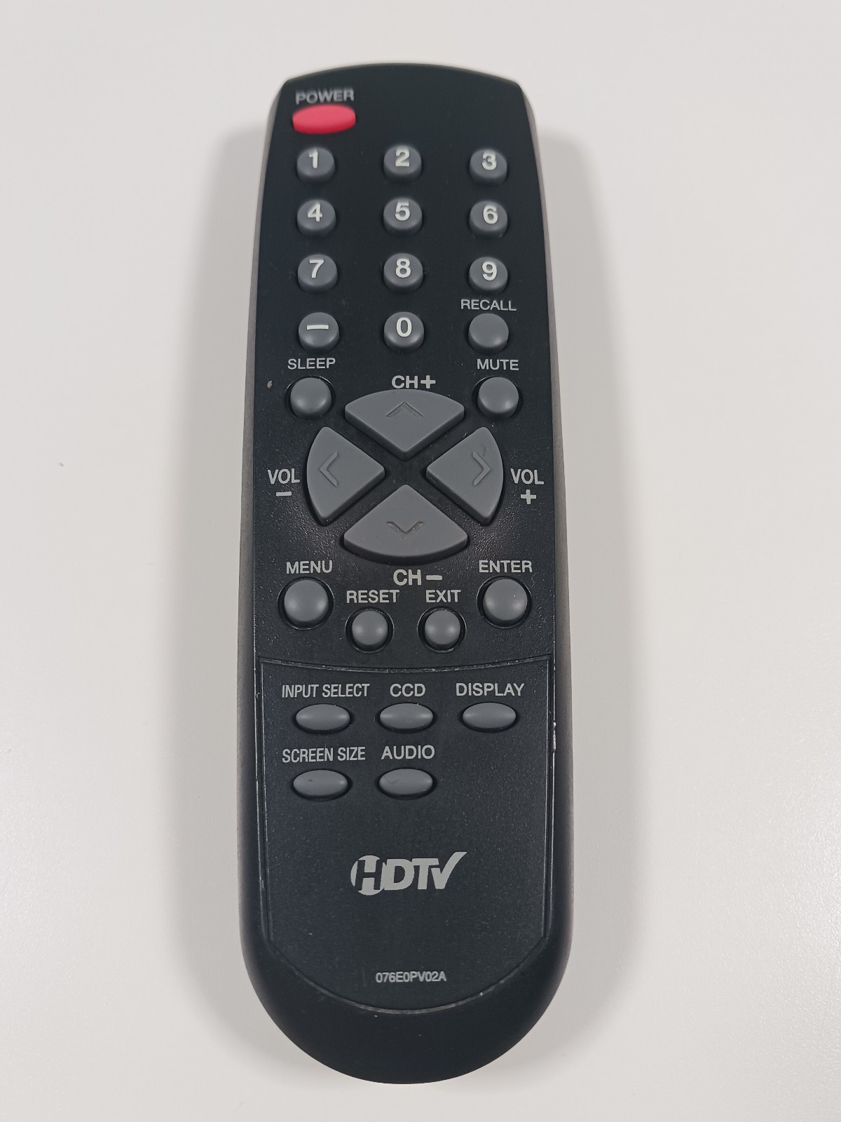 Sansui 076E0PV02A HDTV Remote Control - Tested Works | eBay