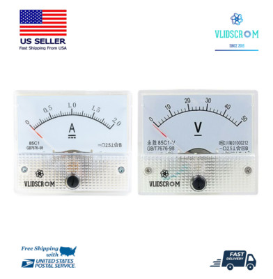 Panel Meters - Voltmeter Panel