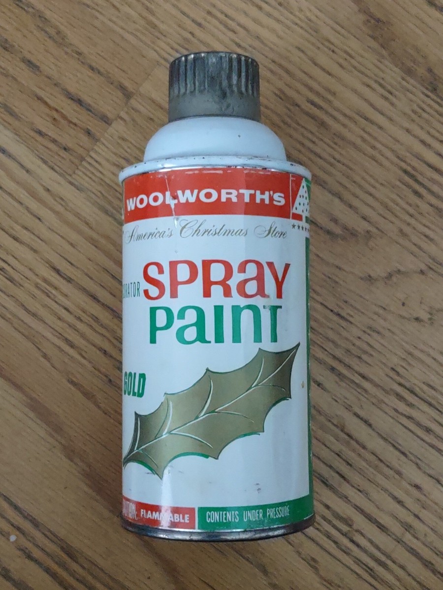 Blank Spray Paint Can