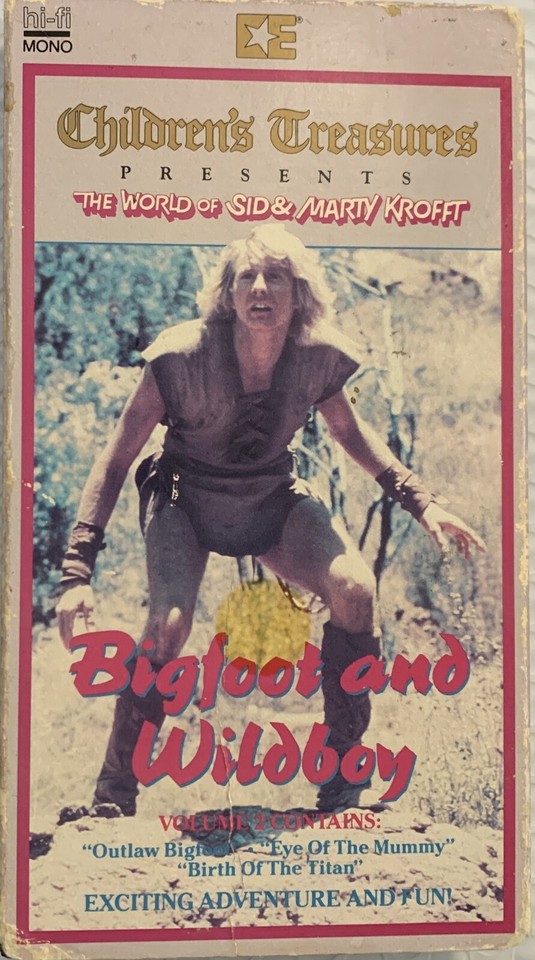 Bigfoot and Wildboy Vol. 2 [VHS Tape] The World Of Sid & Marty Krofft | eBay