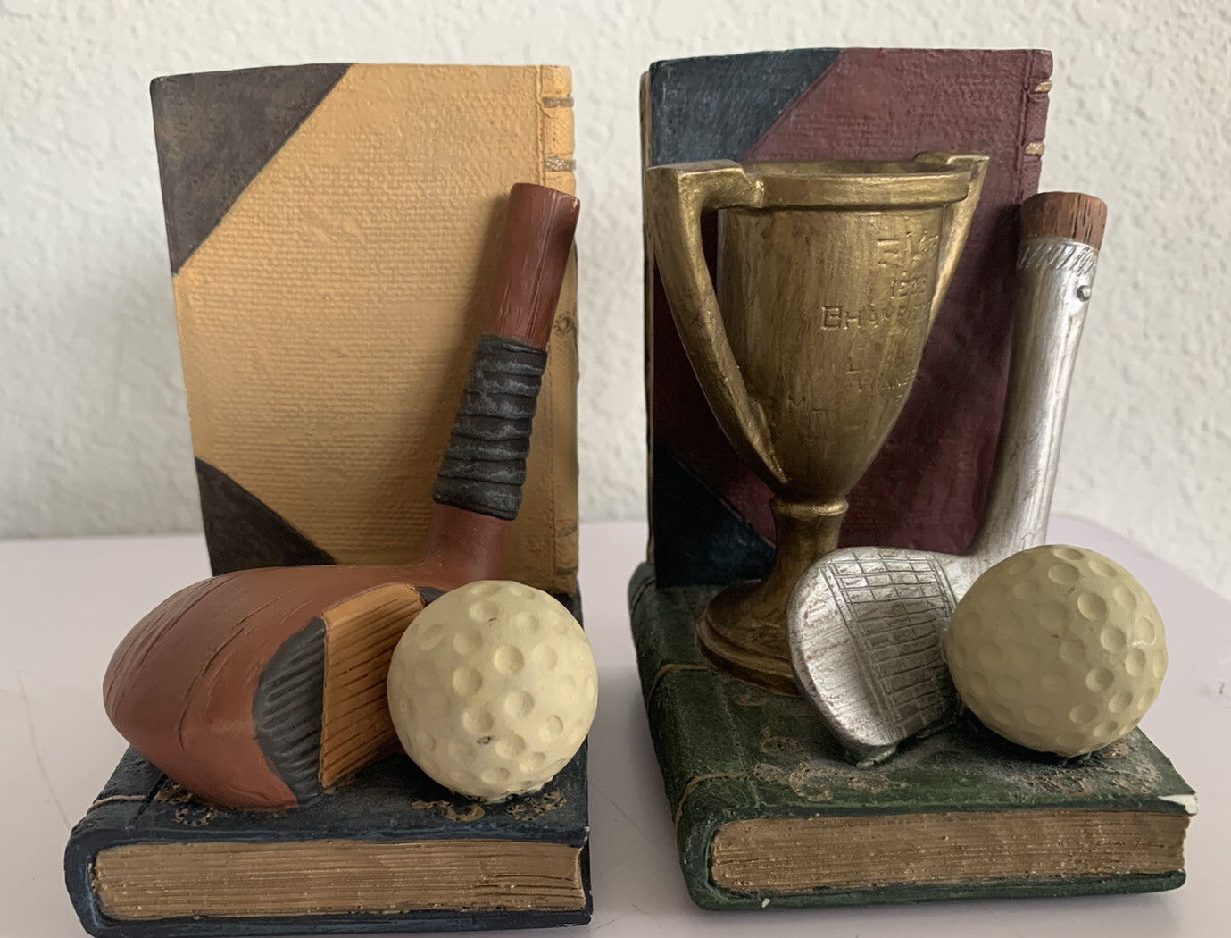 Figi Graphics Vintage Golf Bookends | eBay