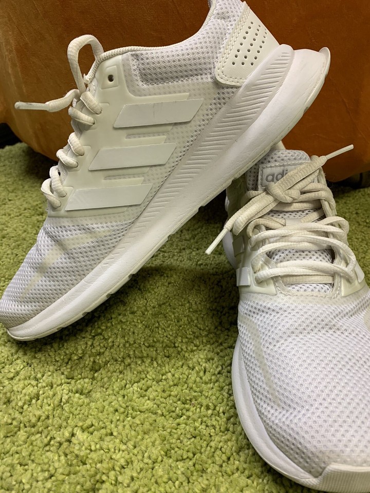 ADIDAS Cloudfoam PGS 789005 Running Sneakers Shoes Mens Size 7 White | eBay