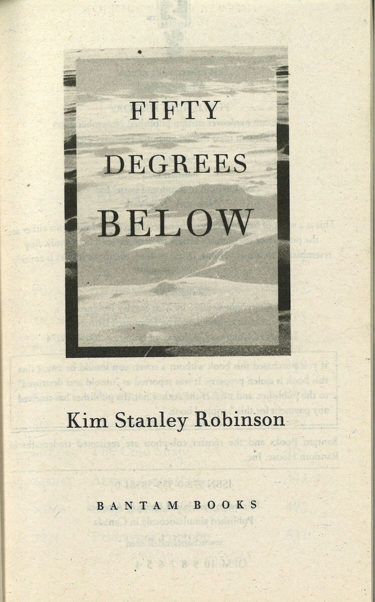 Fifty Degrees Below by Kim Stanley Robinson (2007, Mass Market) for ...