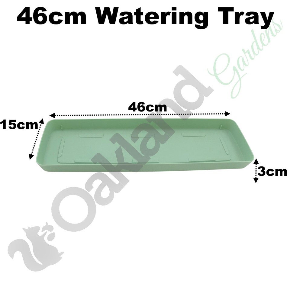 46cm Watering Trays Windowsill Drip Tray Saucer For Plant Pot Seeds ...