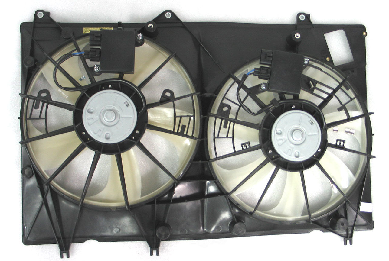 Dual Radiator and Condenser Fan Assembly-FULL HYBRID EV-GAS (FHEV) APDI ...