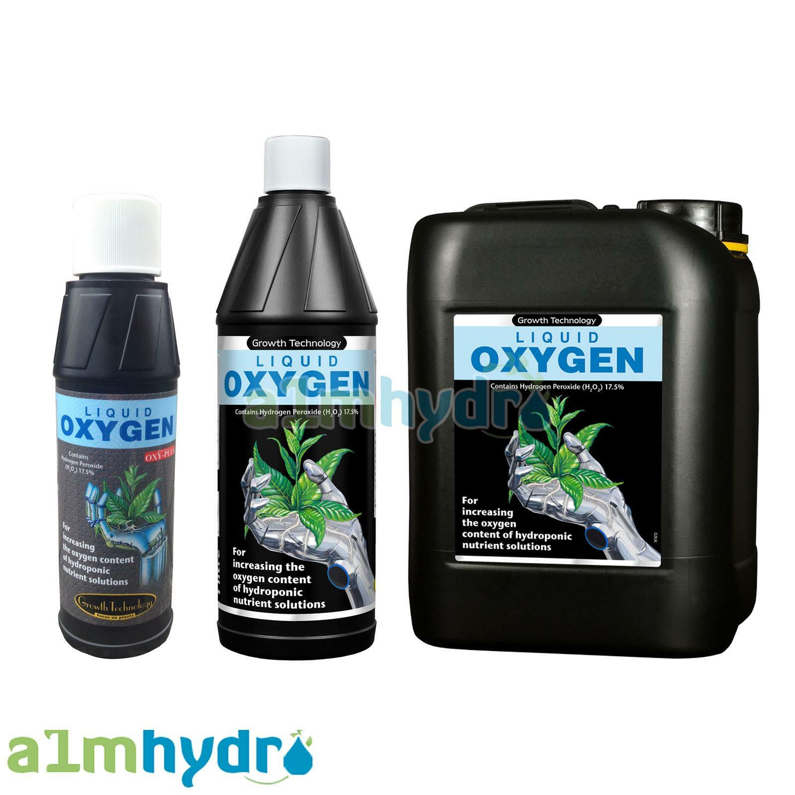 Growth Technology Liquid Oxygen Hydrogen Peroxide Hydroponics | eBay UK
