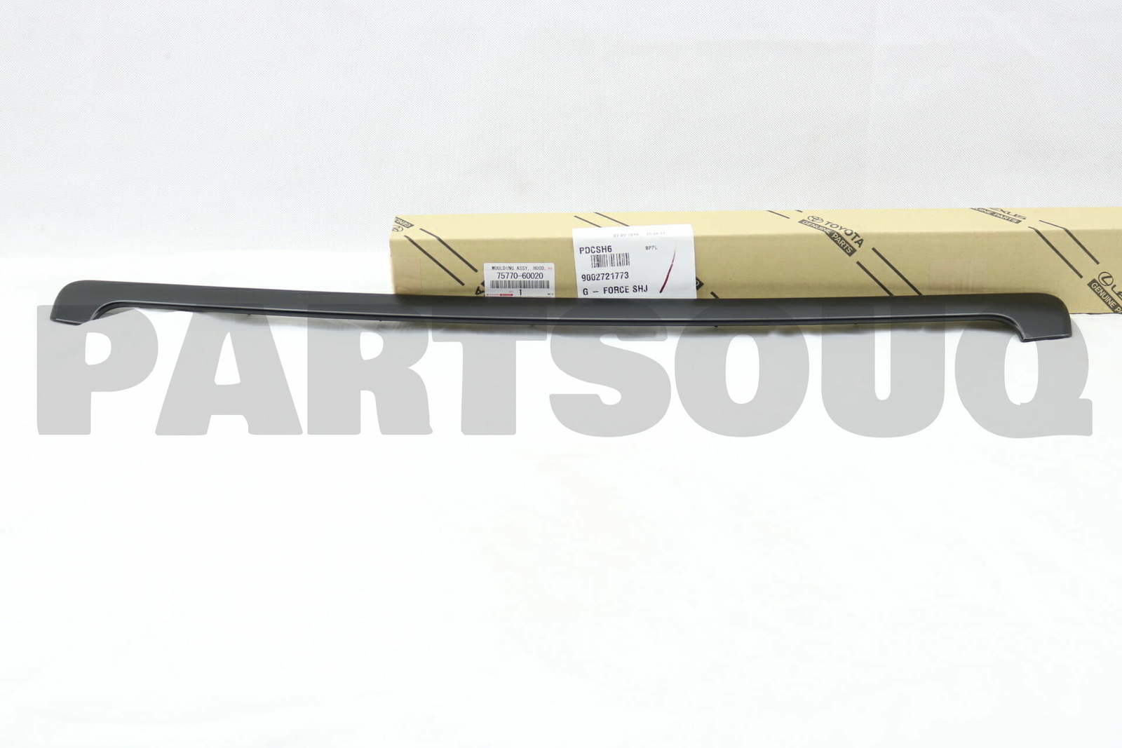 7577060020 Genuine Toyota MOULDING ASSY, HOOD, FRONT 75770-60020 | eBay UK