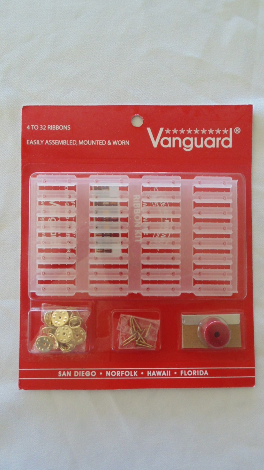 USMC FLEET & MARINE CORPS MEDAL RIBBON DEVICES MOUNT KIT SERVICE ...