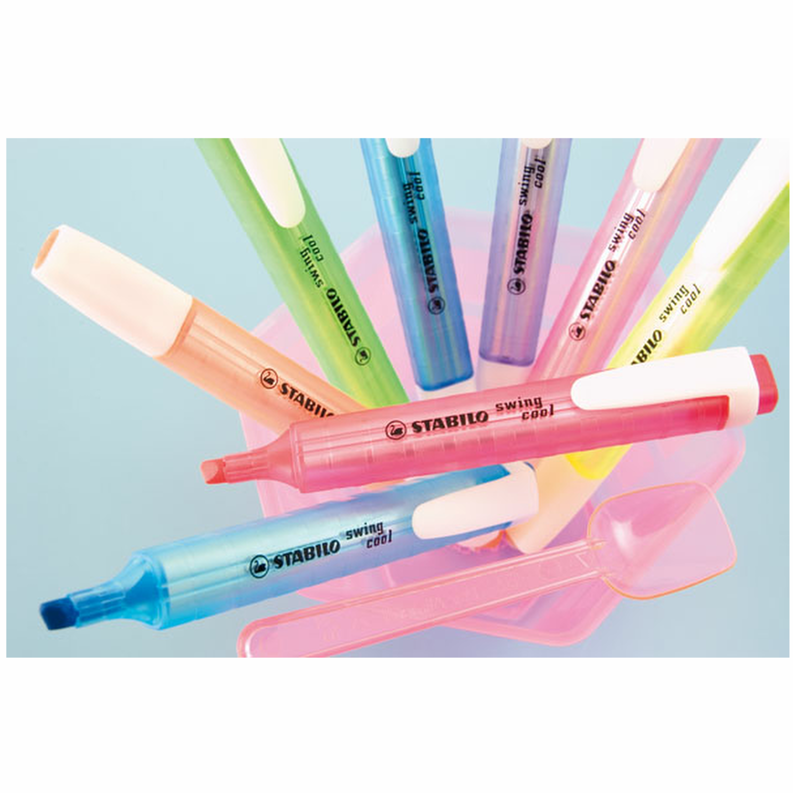STABILO Swing Cool Highlighter Pens Marker Boxes, Blisters & Wallets ...
