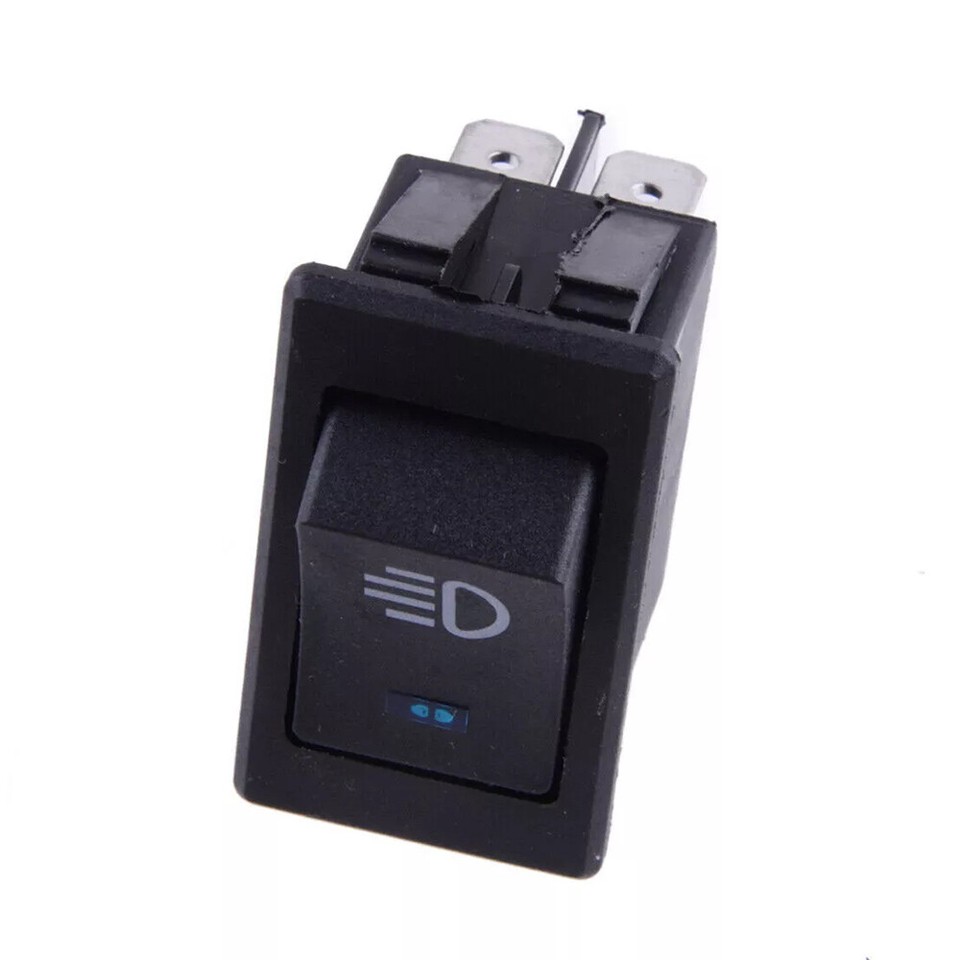 5X Blue LED 12V 35Amp Heavy Duty Toggle Flick Switch On Off Car Dash ...