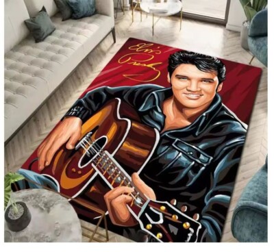 Elvis Presley Rug 160CM x 230CM Elvis Carpet | eBay Australia