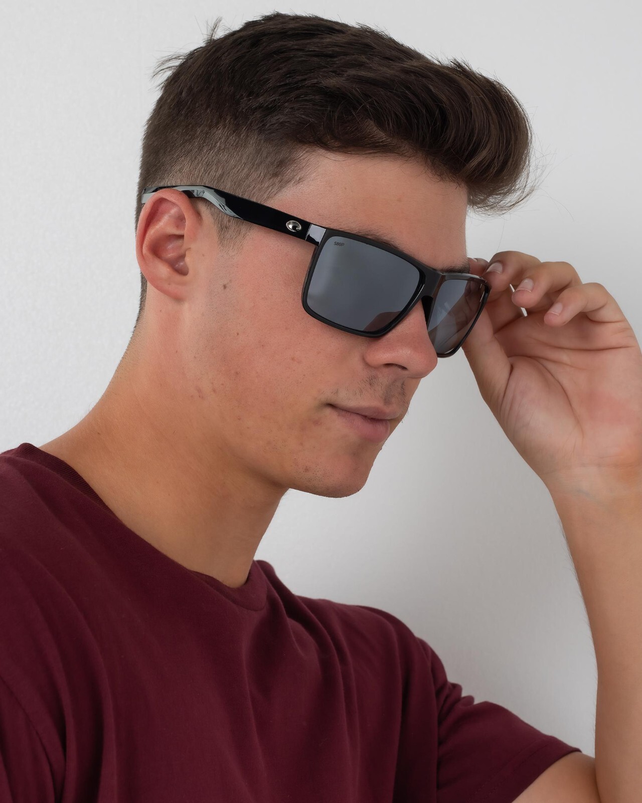 Costa Del Mar RINCON shiny black/silver mirror 580P polarized ...